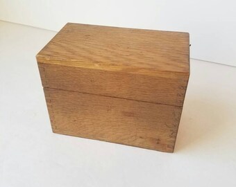 3x5 recipe box | Etsy