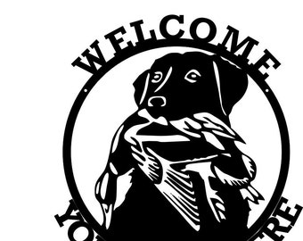 Labrador sign | Etsy