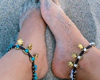 Leg jewelry | Etsy