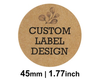 Kraft paper label | Etsy
