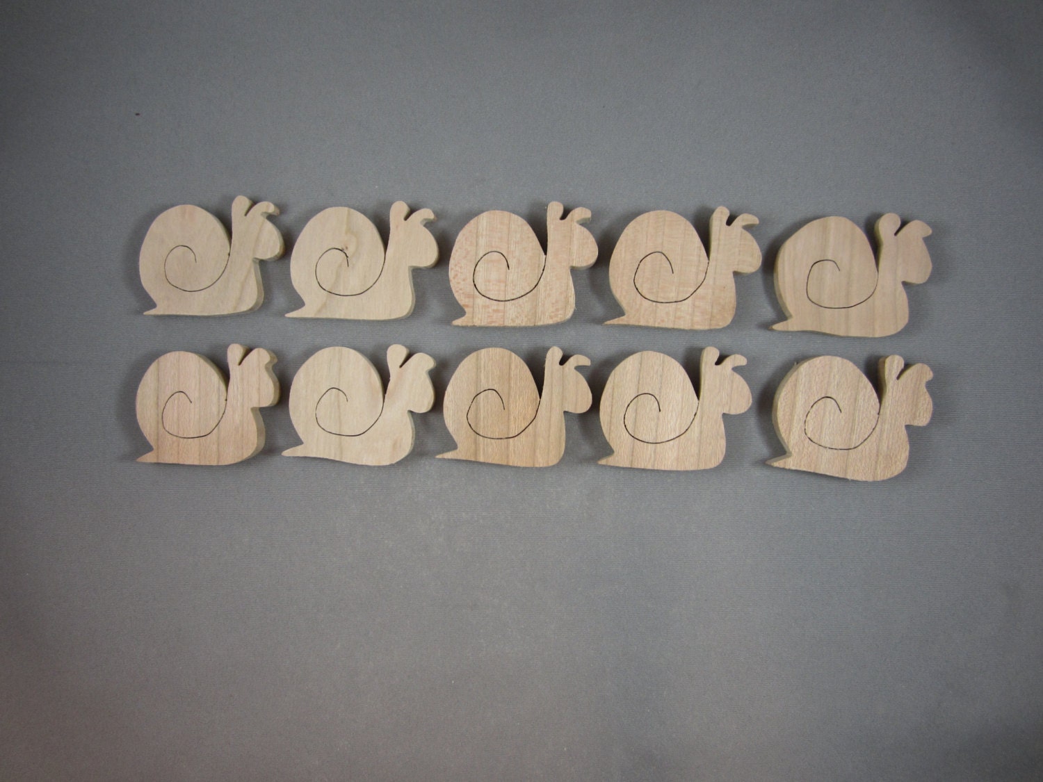 Snail Cutouts 10 by jimswoodstudio on Etsy