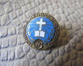 Methodist pin | Etsy