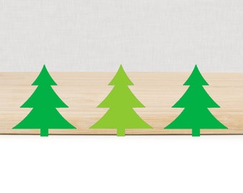 Pine tree cutouts | Etsy