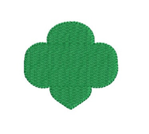 Trefoil embroidery design