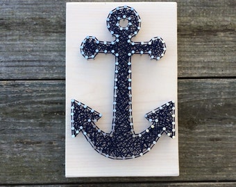 Anchor string art | Etsy