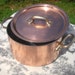 Peter Brux Copper Pan Pot Lid 3.7mm 26cm 10.25 Copper