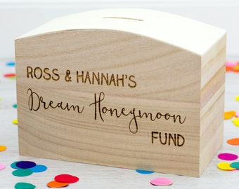 Honeymoon fund box | Etsy