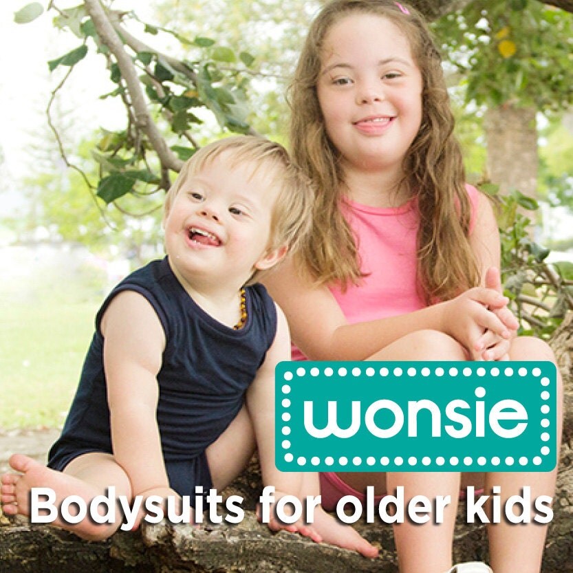 Wonsie Bodysuits for Big Kids by Wonsie on Etsy