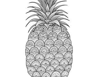 Coloriage zentangle | Etsy