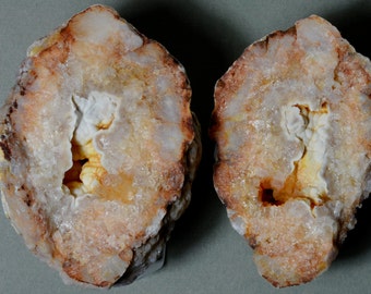 Split geode halves | Etsy
