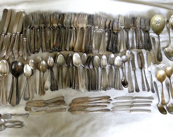 Unique silverware crafts related items | Etsy