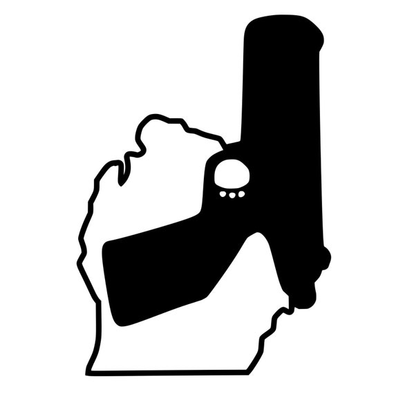 Authentic Michigan Holding Gun 1911 Michigan Pistol