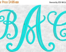 Unique intertwined font related items | Etsy