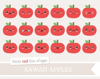 Kawaii Face Clipart Cute Faces Clip Art Expression Happy Sad