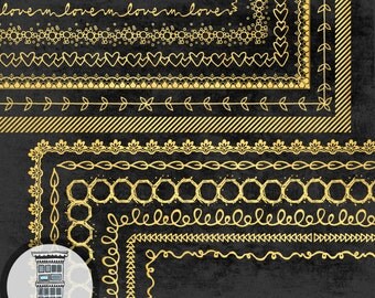 Fancy digital frames | Etsy