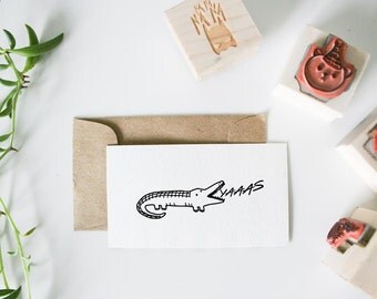 Funny rubber stamp | Etsy