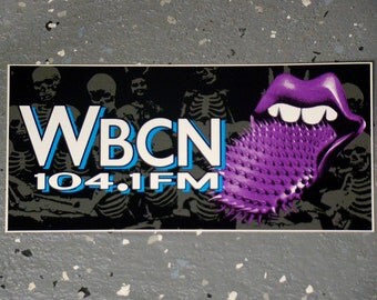 WBCN Bumper Sticker 1980's