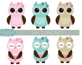 Clipart owl | Etsy