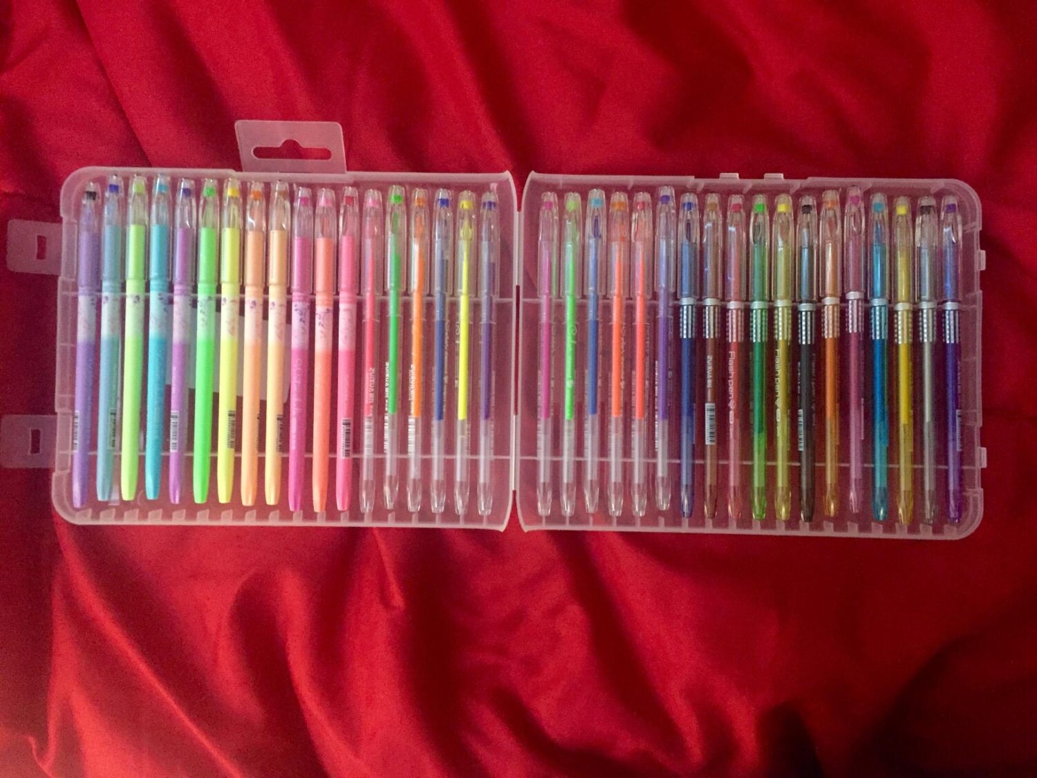 36 Coloring Gel Pens Adult Coloring Books Drawing Bible