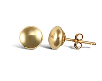 Extra long post earrings tiny bar stud earrings thick