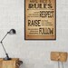 Classroom Rules Personalized Art Print. Teacher Gift for