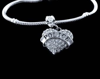 Police jewelry | Etsy