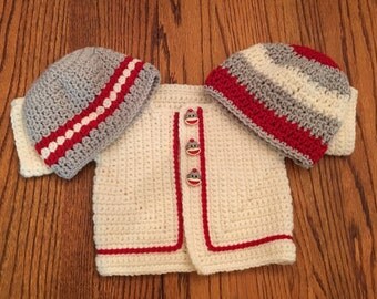 Grey monkey hat | Etsy