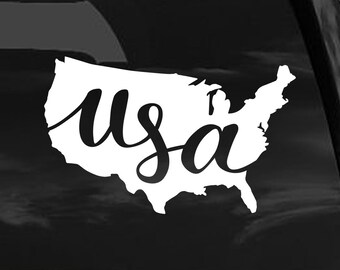 United states decal | Etsy