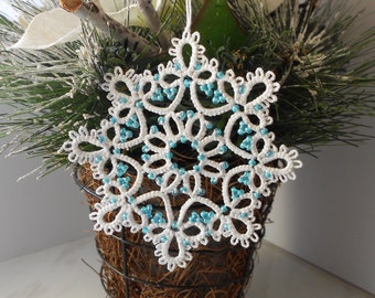 Lace snowflakes | Etsy