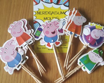 Peppa pig craft | Etsy