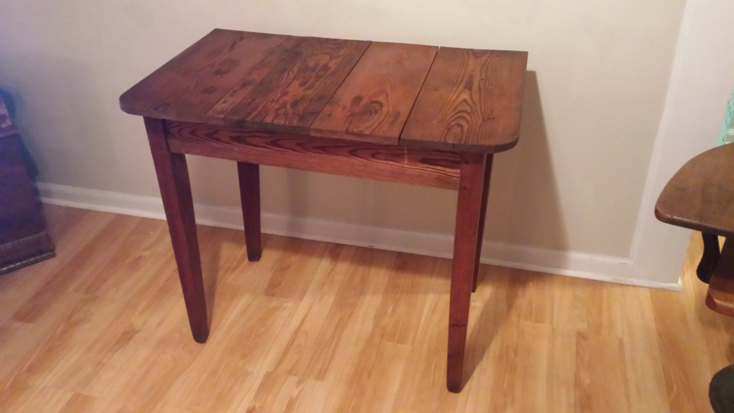 Primitive American/Wormy Chestnut Farm Table – Haute Juice