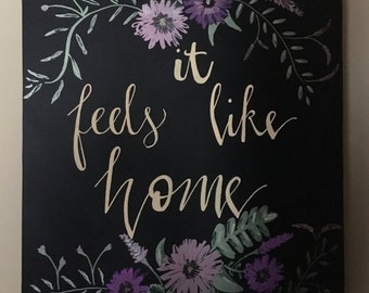 Scripture chalk art | Etsy