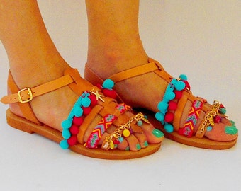 Greek Goddess Sandals by GreekGoddeSSandals on Etsy