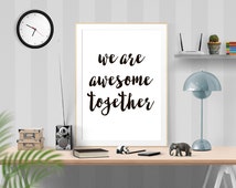 Unique we are awesome related items | Etsy