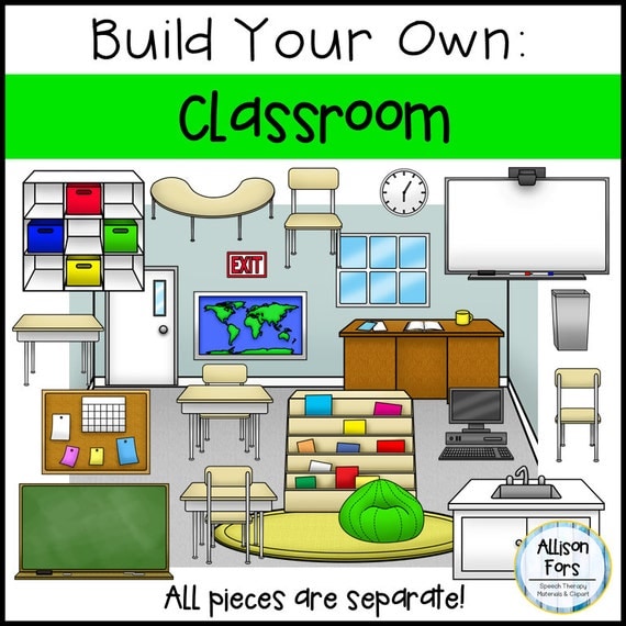 Build Your Own Classroom Clip Art