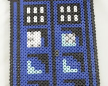Unique tardis perler bead related items | Etsy