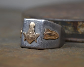 Odd fellows ring | Etsy