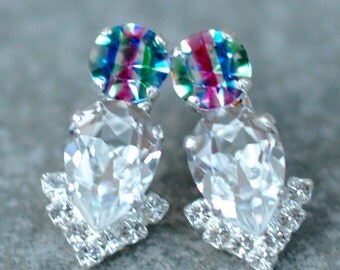 Preppy earrings | Etsy