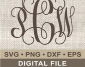 Popular items for vine monogram on Etsy