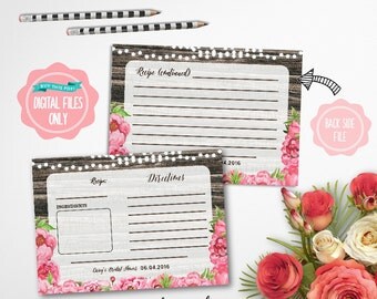 Recipe for the bride | Etsy