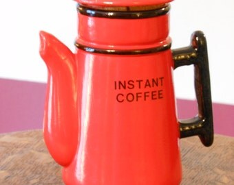 Instant coffee jar | Etsy