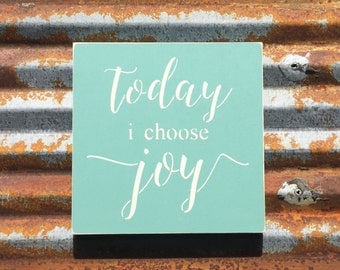 Wooden joy sign | Etsy