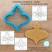 Hydrangea Cookie Cutter & Fondant Cutter by by WhiskedAwayCutters