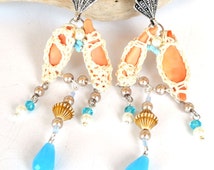 Unique crochet sea shell related items | Etsy