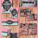 50's Style Retro Customizable Party Pack Printable with