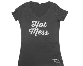 Hot mess shirt | Etsy