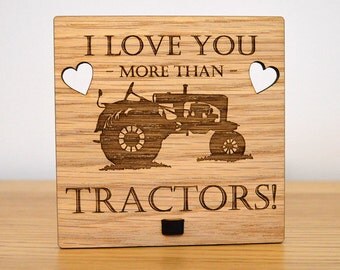 Tractor ornament | Etsy