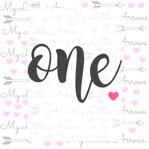 One SVG DXF EPS png Files for Cutting Machines by MyLittleArrows