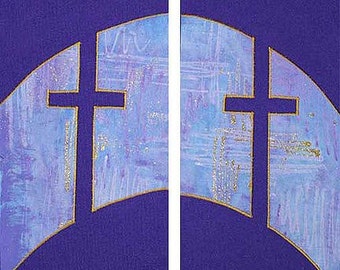 4 colours 3 layer cross design available on by ELChurchVestments