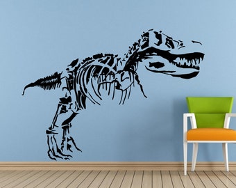 T rex wall decal | Etsy